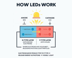 What Are LED Lights? Working, Types, Benefits & Applications